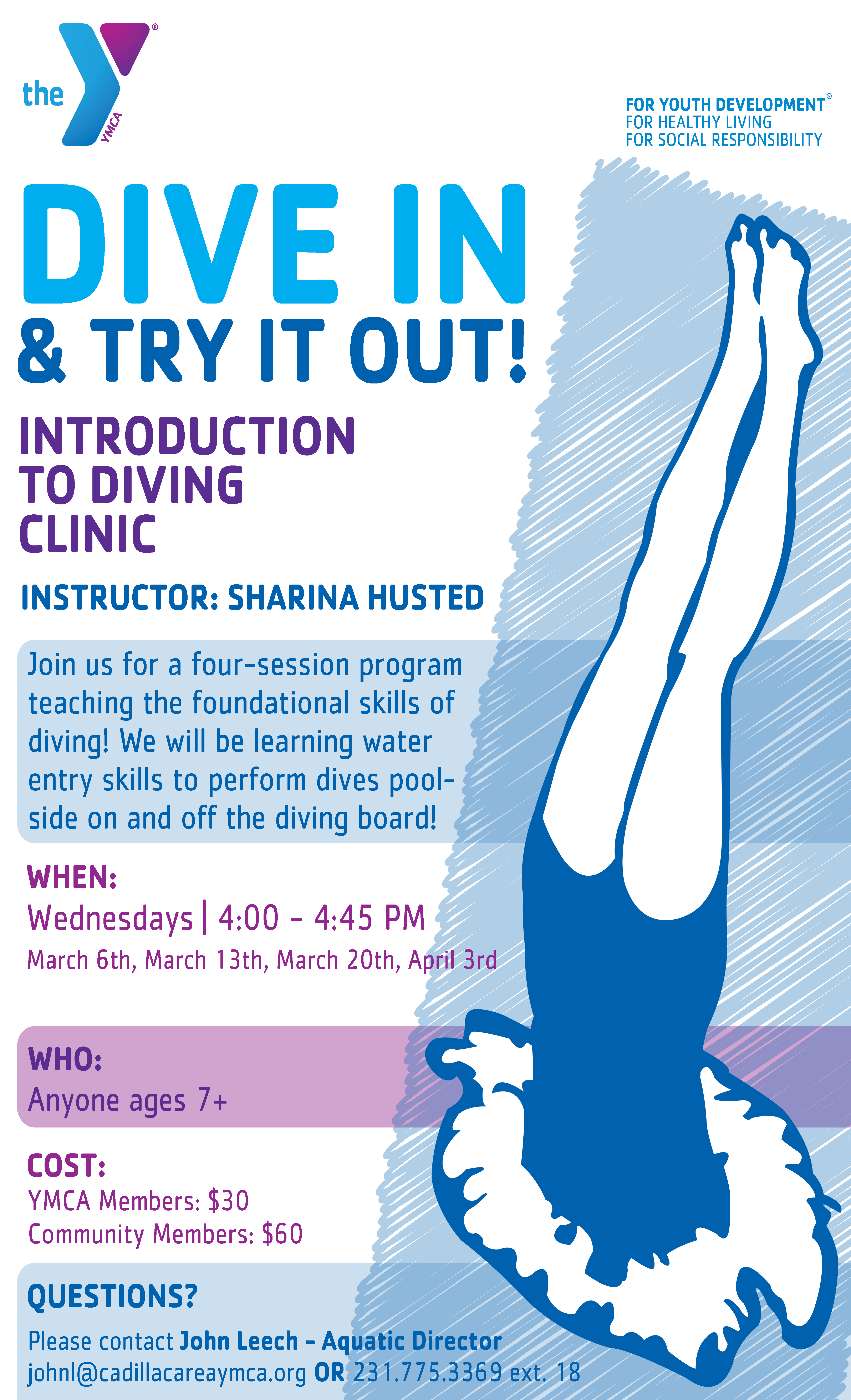Dive Clinic - Cadillac Area YMCA