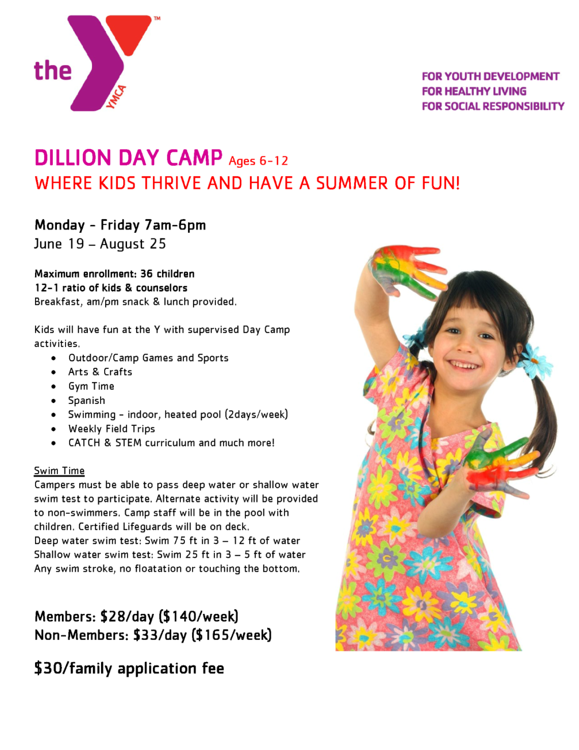Dillon Day Camp - Cadillac Area YMCA