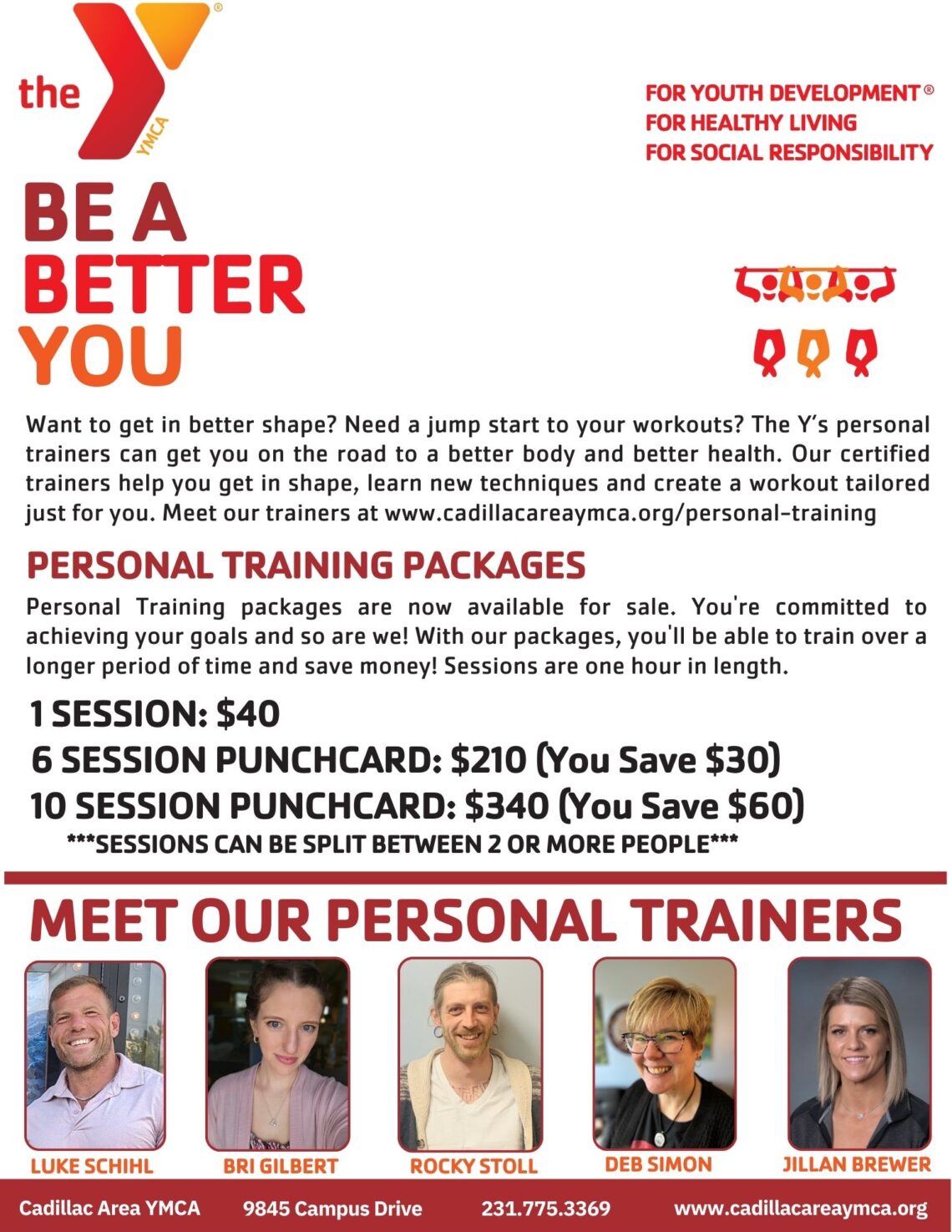 Personal Training - Cadillac Area YMCA